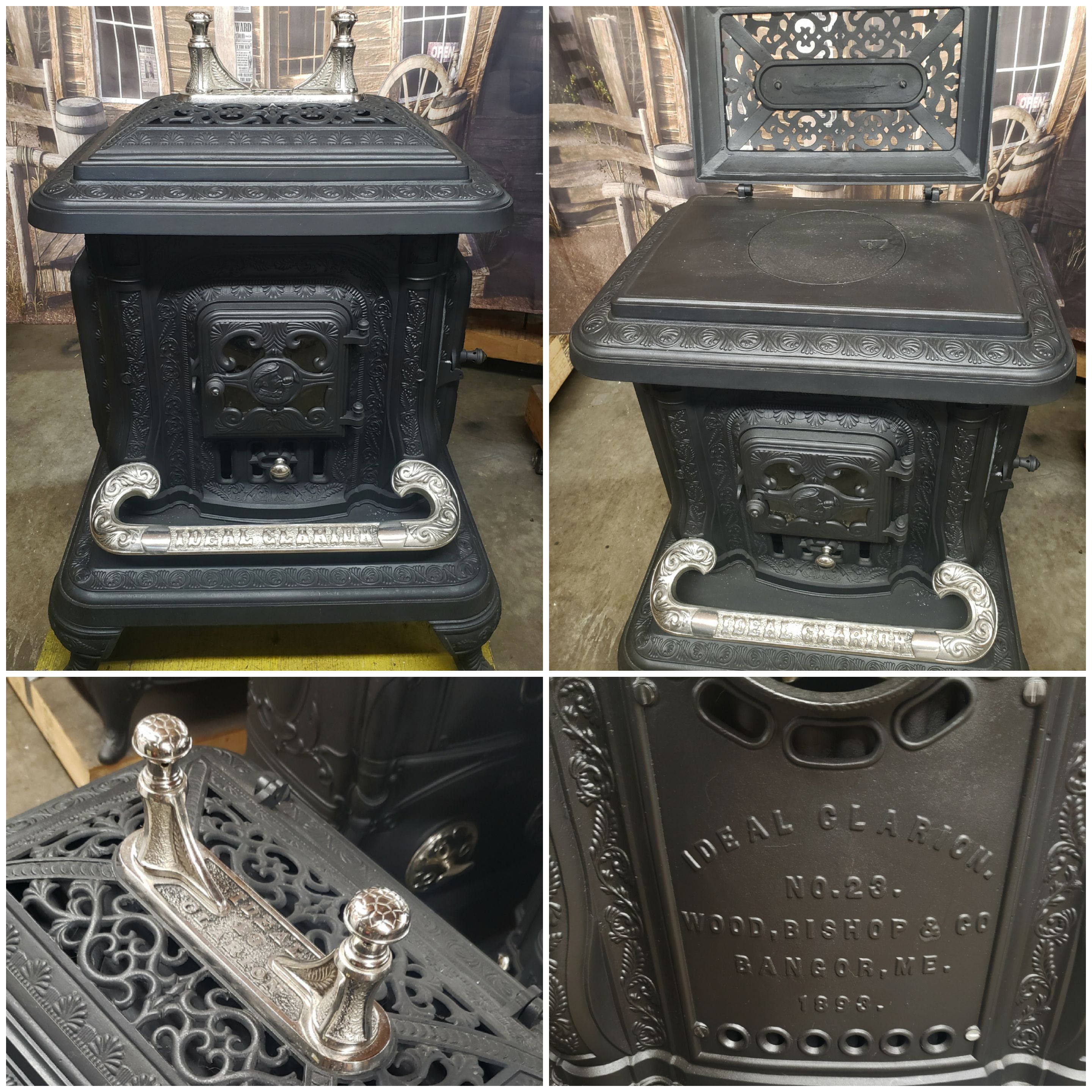 Second Chance Antique Stove – Restoration and sales of antique woodstoves